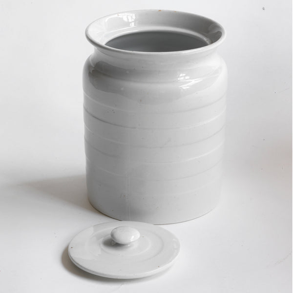 Ironstone Banded Storage Jar – A G Hendy & Co Homestore