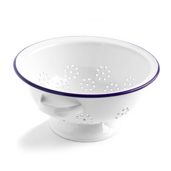 white-enamel-colander – A G Hendy & Co Homestore