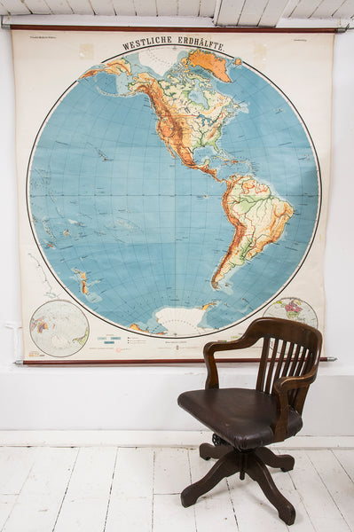 School wall chart geography room map – A G Hendy & Co Homestore